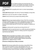 Balitaan Iskrip Sample Script For Newscasting in Filipino | PDF