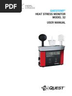 WBGT Monitoring Guidelines for Outdoor Work | PDF | Hyperthermia ...