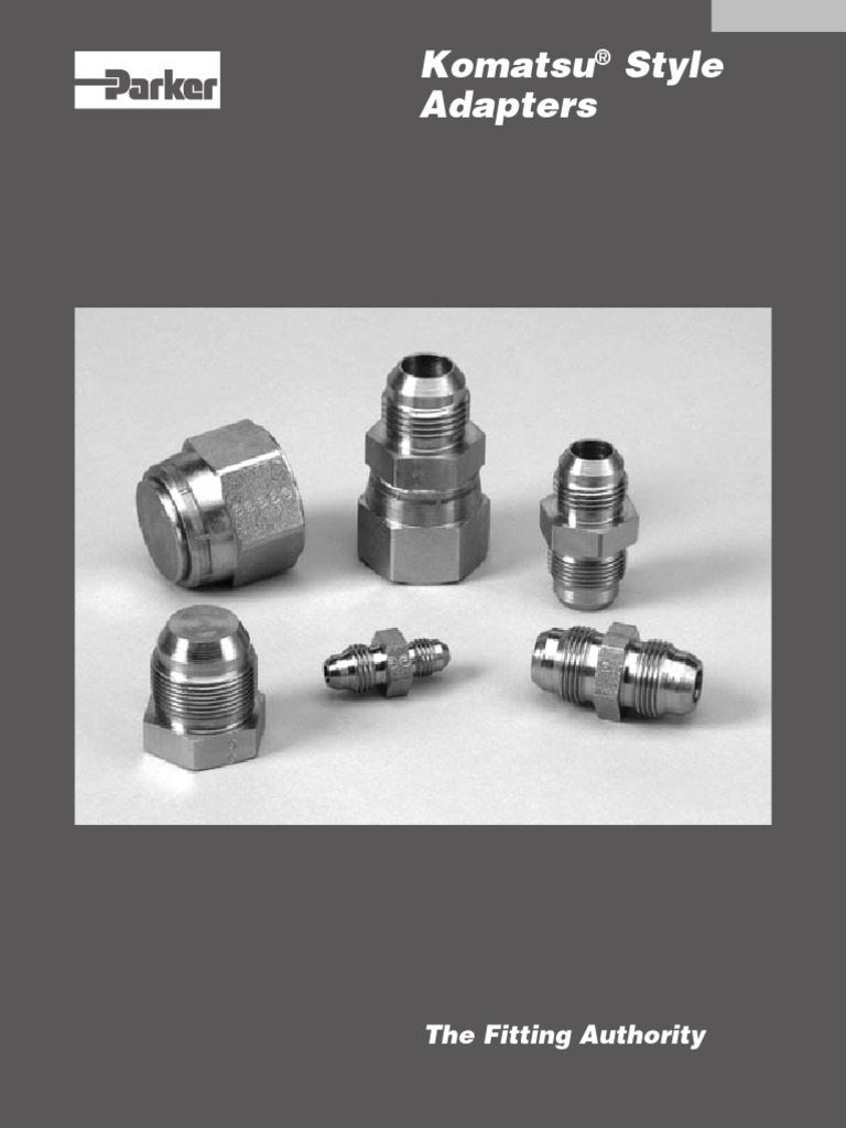Komatsu Style Adapters | PDF | Mechanical Engineering