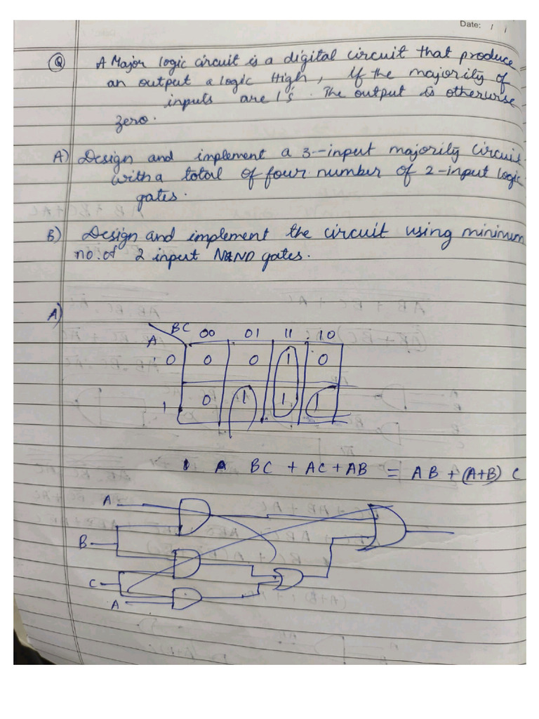 Digital Circuits Lab 2 | PDF