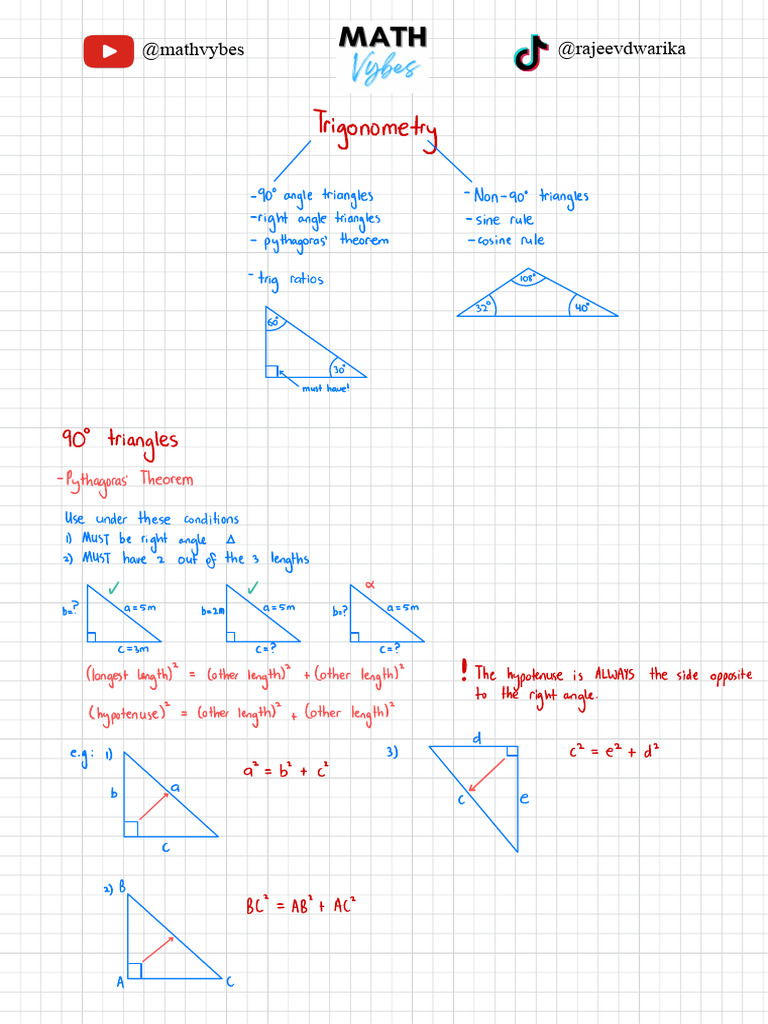 Trigonometry | PDF | Trigonometry | Elementary Mathematics