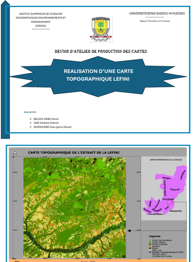 Carte Topographique | PDF | Forêt | Environnement naturel