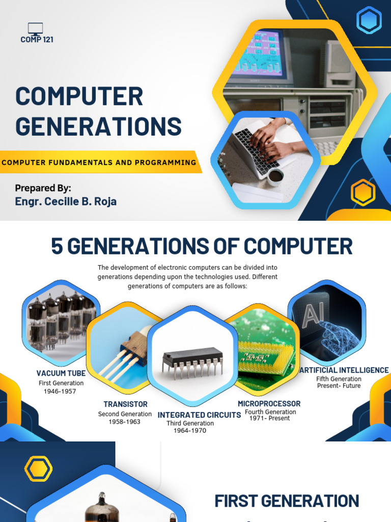 Generations of Computer | PDF | Integrated Circuit | Microprocessor
