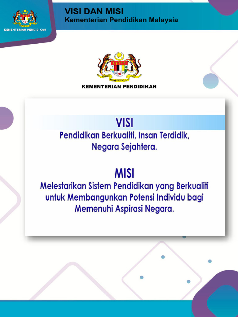 1.2 Visi Dan Misi KPM | PDF
