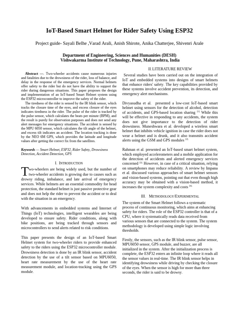Asep1 - Ieee Paper - Template 2025-26 Final | PDF | Heart Rate | Global ...