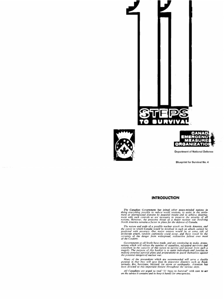 11 Steps to Survival 2004 | PDF