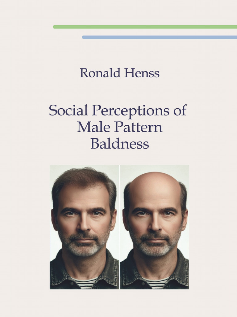 Social Perceptions of Male Pattern Baldn | PDF | Hair Loss