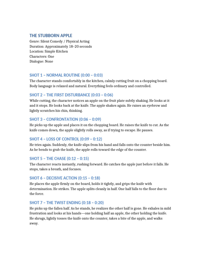 The Stubborn Apple Script | PDF
