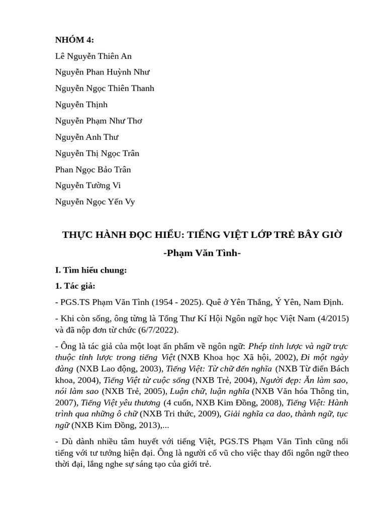 Tieng Viet Lop Tre Bay Gio 2 | PDF