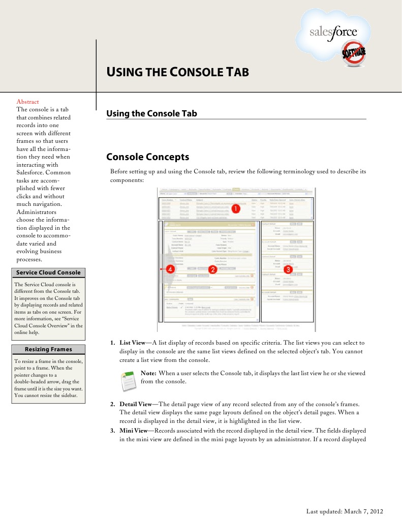 Salesforce Agent Console Cheatsheet | PDF | Command Line Interface ...