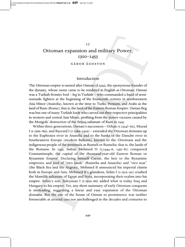 Ottoman Expansion and Military Power 130 | PDF | Ottoman Empire ...