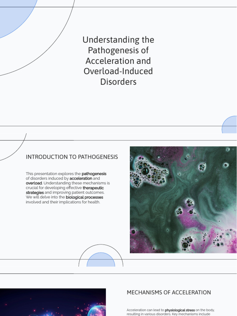Understanding The Pathogenesis of Acceleration and Overload Induced ...