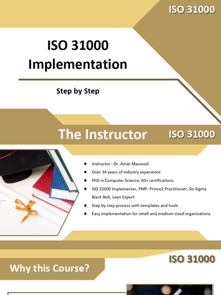 ISO 31000 Implementation Step by Step | PDF | Risk Management | Risk