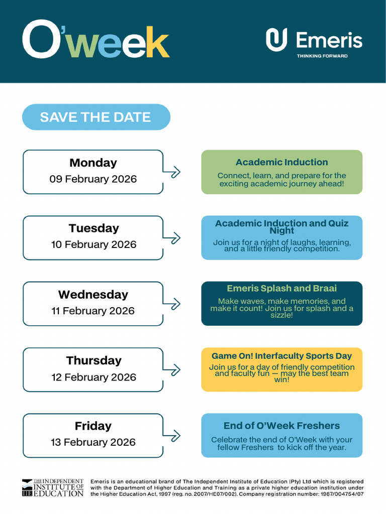 Qytnjk Emeris Pretoria 2026 Save The Date | PDF