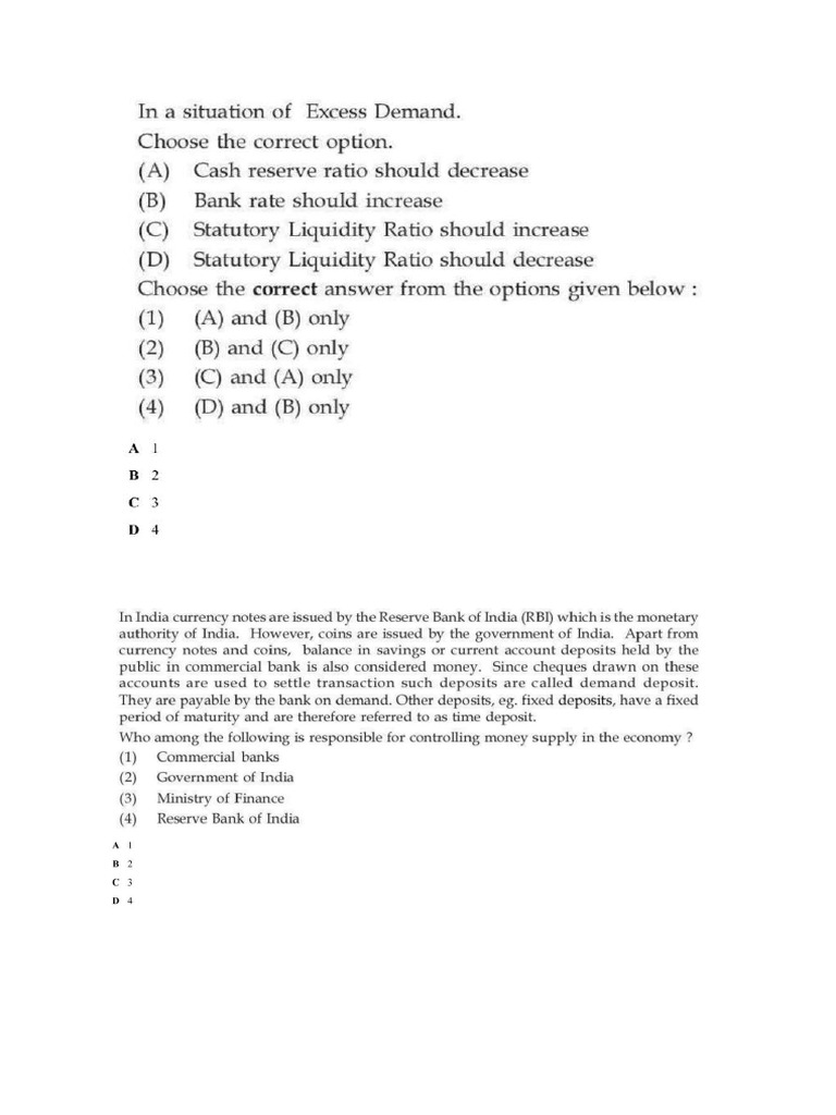 Unit 2 Money and Banking | PDF