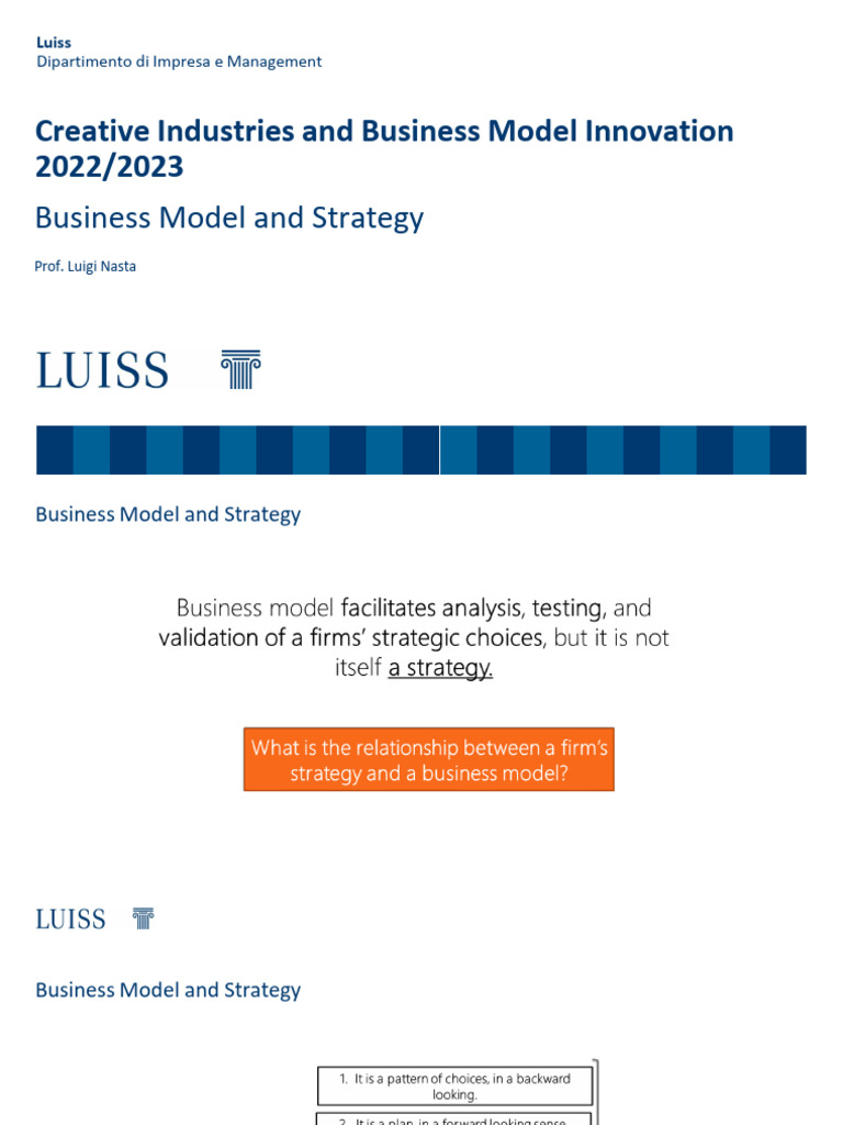 3.1. Business Model and Strategy - Part 2 | PDF
