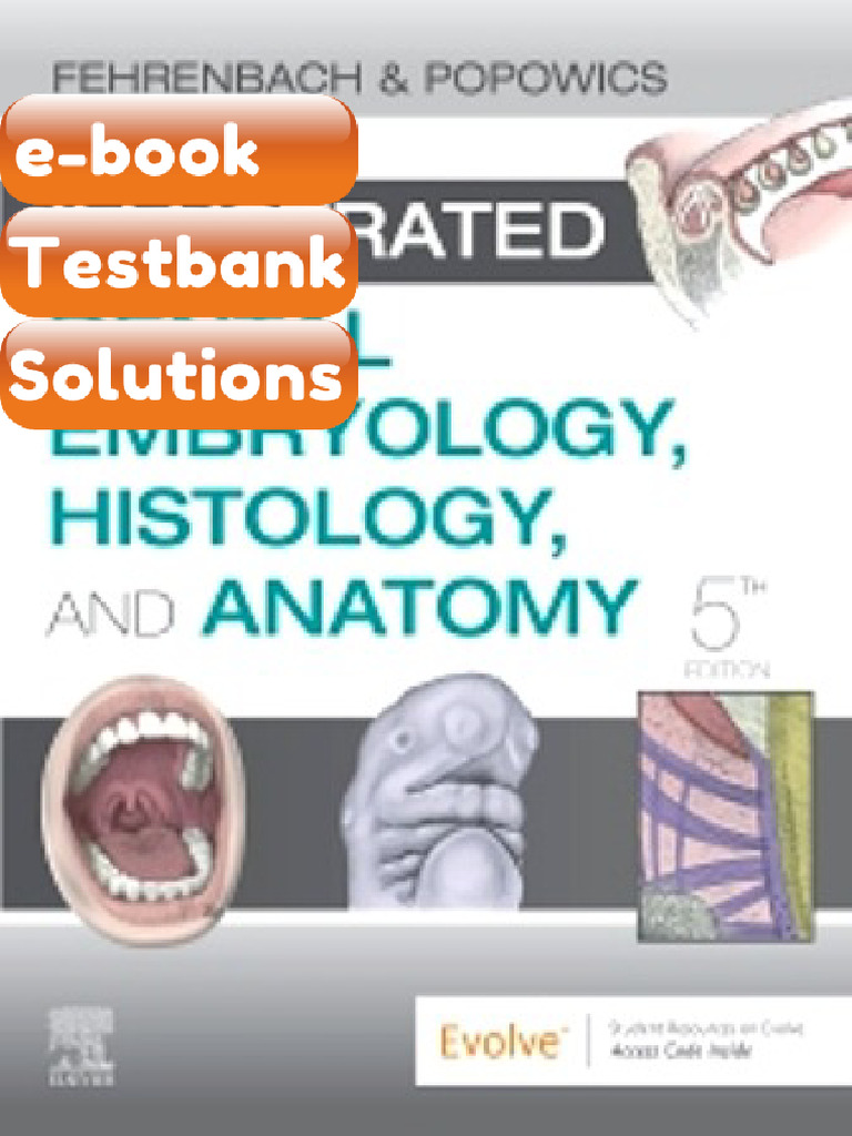Testbank Illustrated Dental Embryology Histology and Anatomy 5th ...