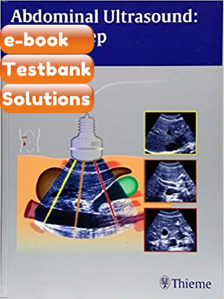 Testbank Abdominal Ultrasound Step by Berthold Block Download | PDF ...