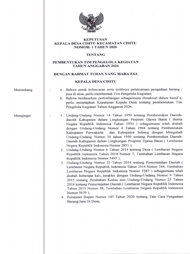 SK TPK 2026 | PDF