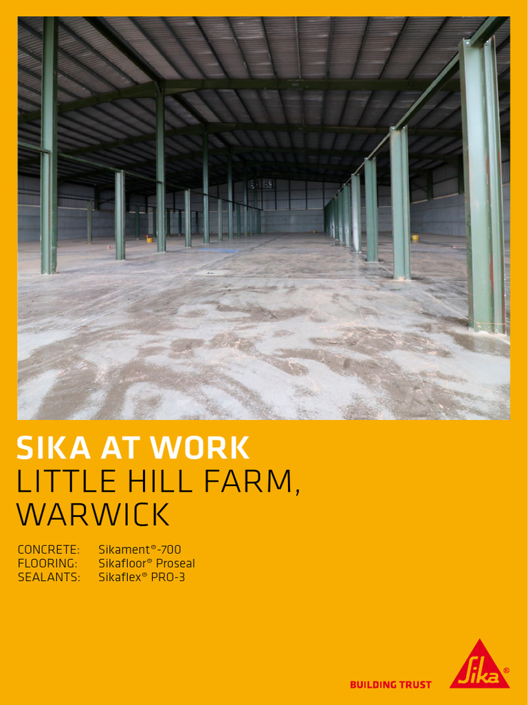 Little Hill Farm Warwick | PDF | Concrete | Civil Engineering