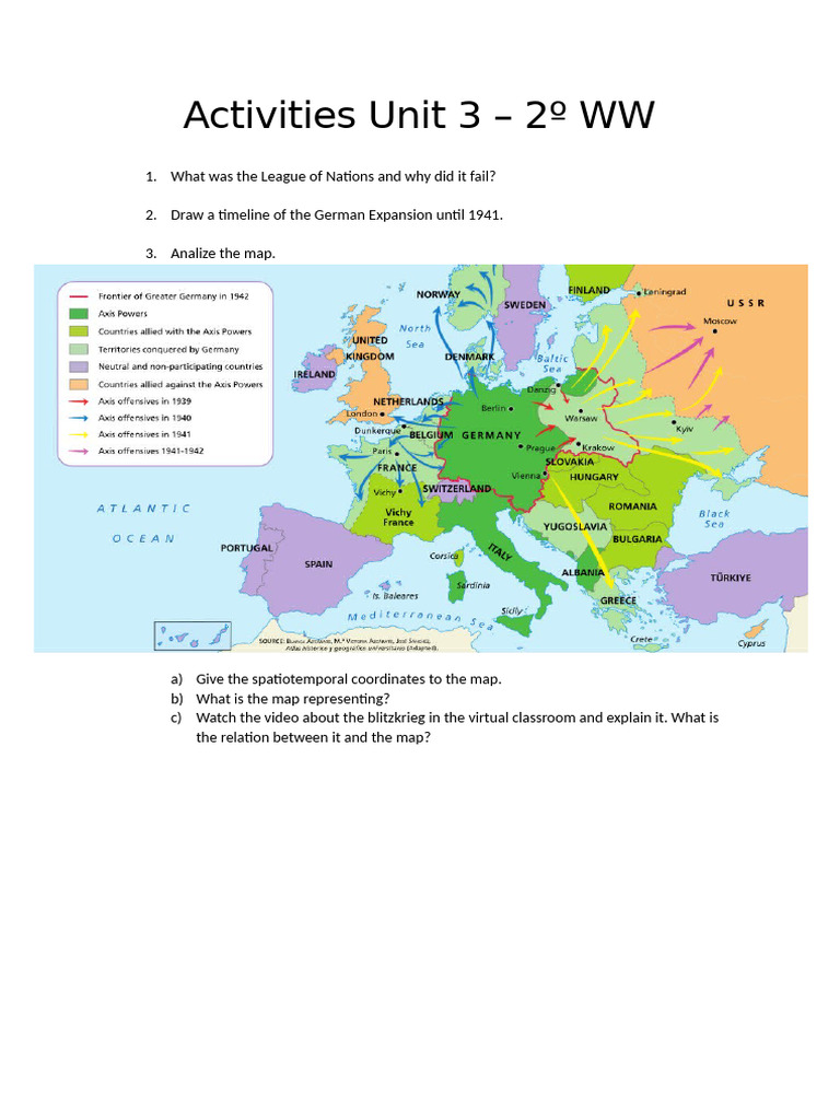 Activities Ww2 | PDF