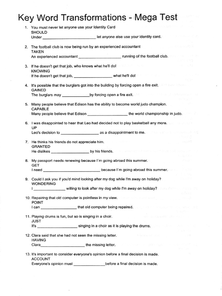 Part 4 Practice | PDF