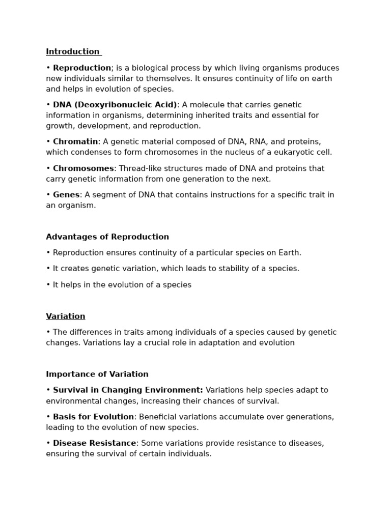How Do Organisms Reproduce (Notes) | PDF | Uterus | Menstrual Cycle