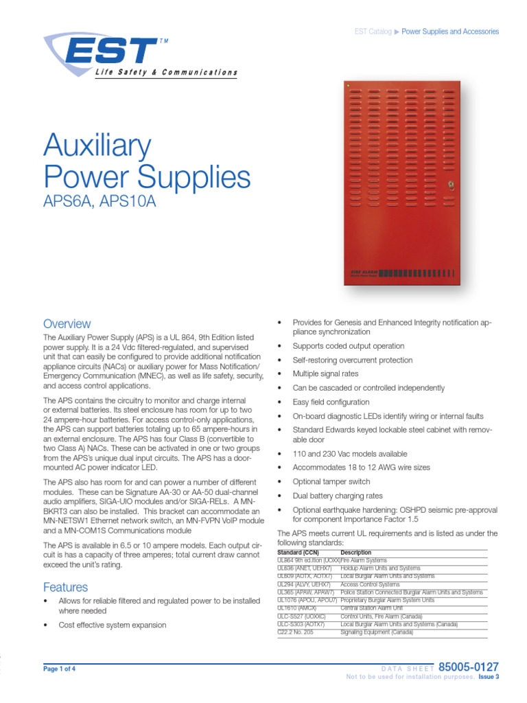 Data Sheets | PDF | Power Supply | Relay