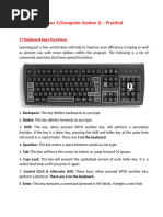 Sabre Keyboard Functions Overview | PDF | Cursor (User Interface ...