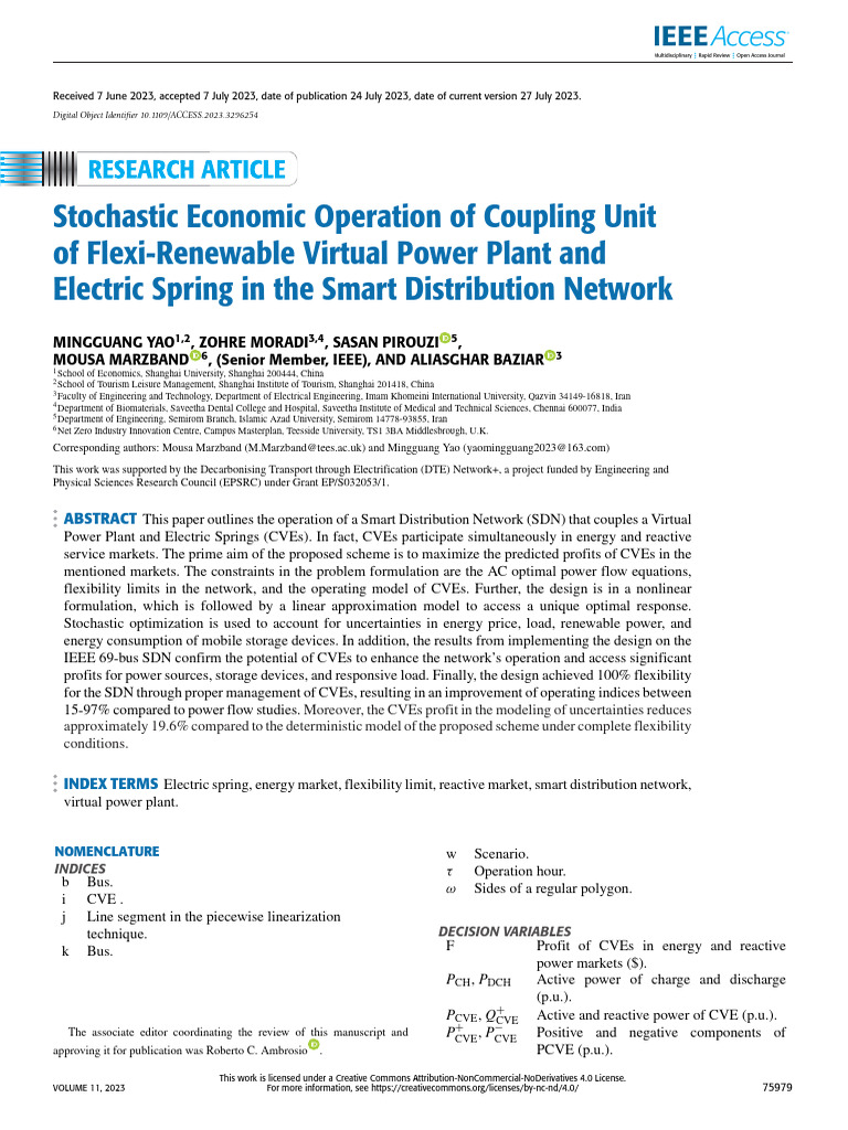 Stochastic Economic Operation of Coupling Unit of Flexi-Renewable ...