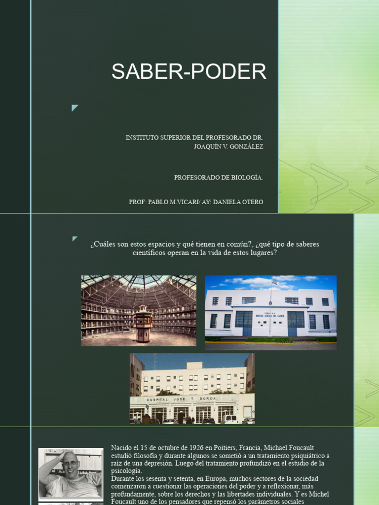 Saber Poder | PDF | Michel Foucault