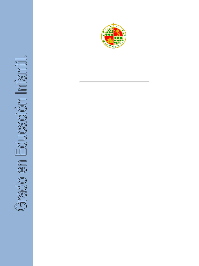Jiménez Nieto María Del Carmen TFG Educación Infantil | PDF | Las ...