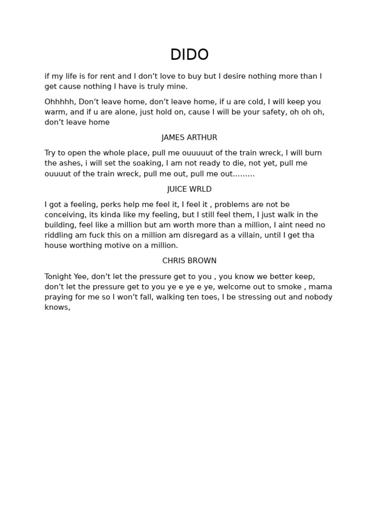 Iconic Lyrics | PDF