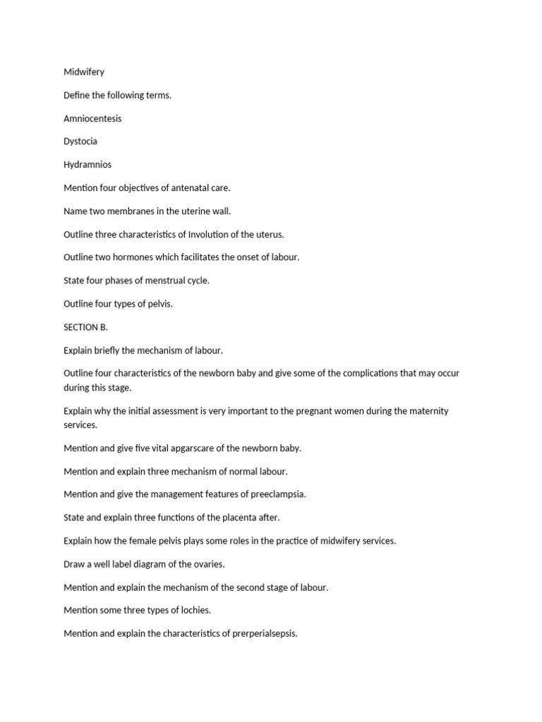 Final Rtti | PDF | Childbirth | Psychology