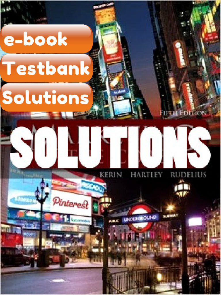 Testbank Marketing The Core 5 Ed Kerin Download | PDF | Computing ...