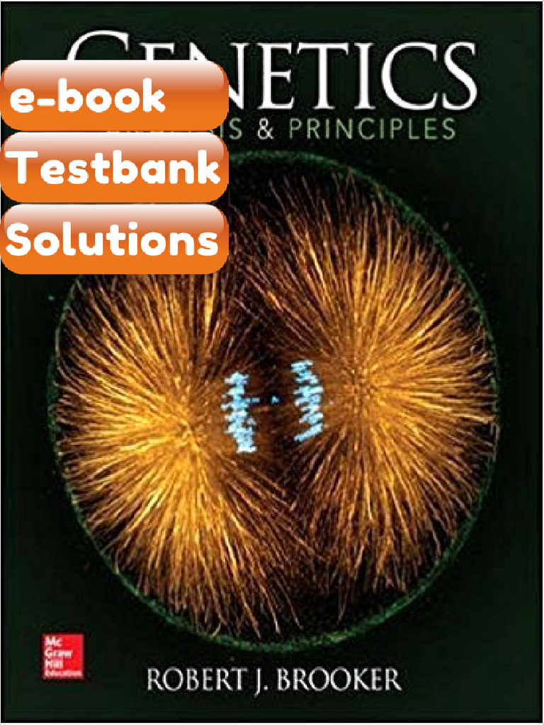 Testbank Genetics Analysis and Principles 5th Edition by Robert Brooker ...