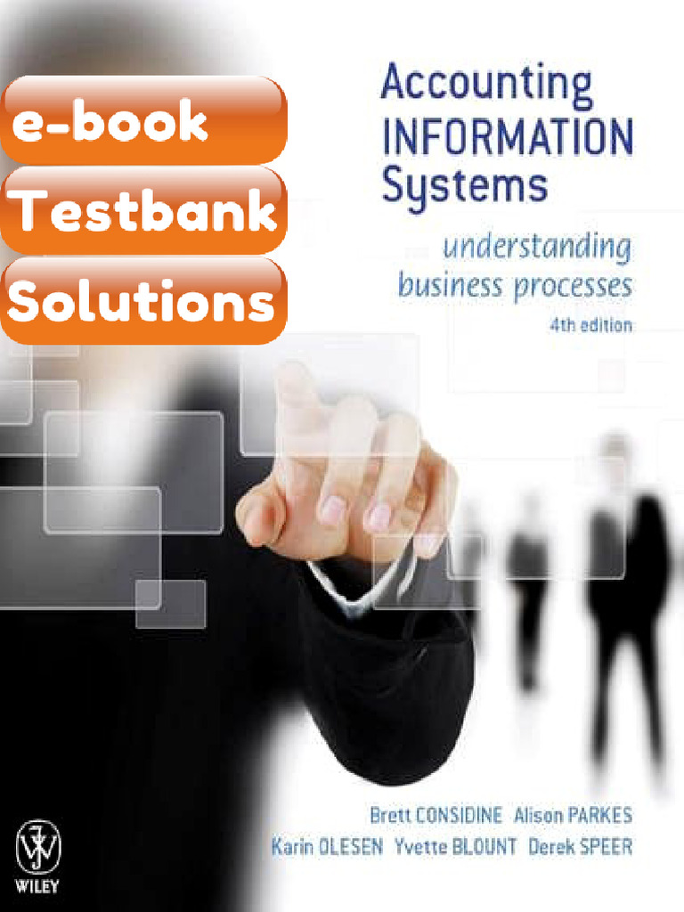 Testbank Accounting Information Systems Understanding Business ...