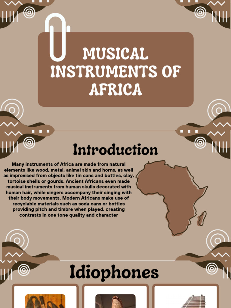 3 Musical Instrument of Africa | PDF