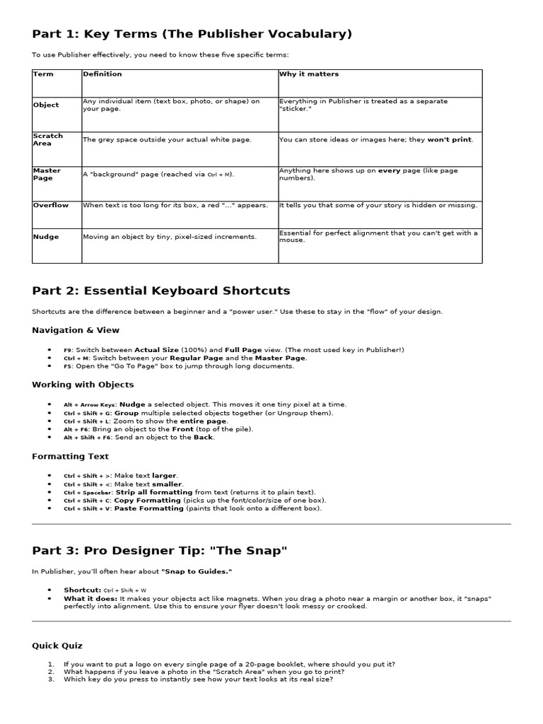 The Publisher Vocabulary | PDF | Control Key | Human–Computer Interaction