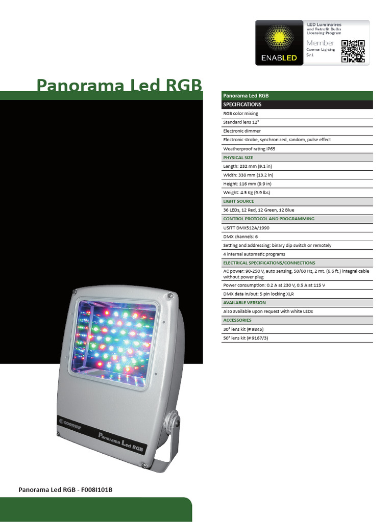 Panorama LED RGB Catálogo 2 | PDF | Computer Engineering | Manufactured ...