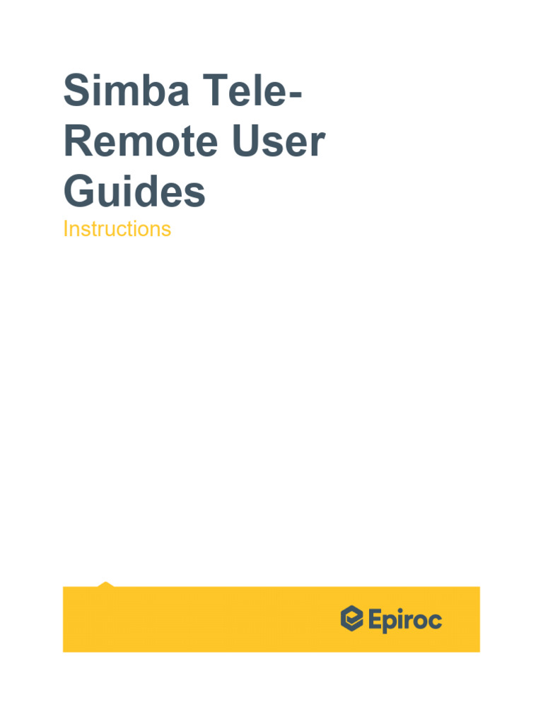 En-US Simba Tele-Remote User Guides V2 | PDF | Wireless Lan | Ip Address