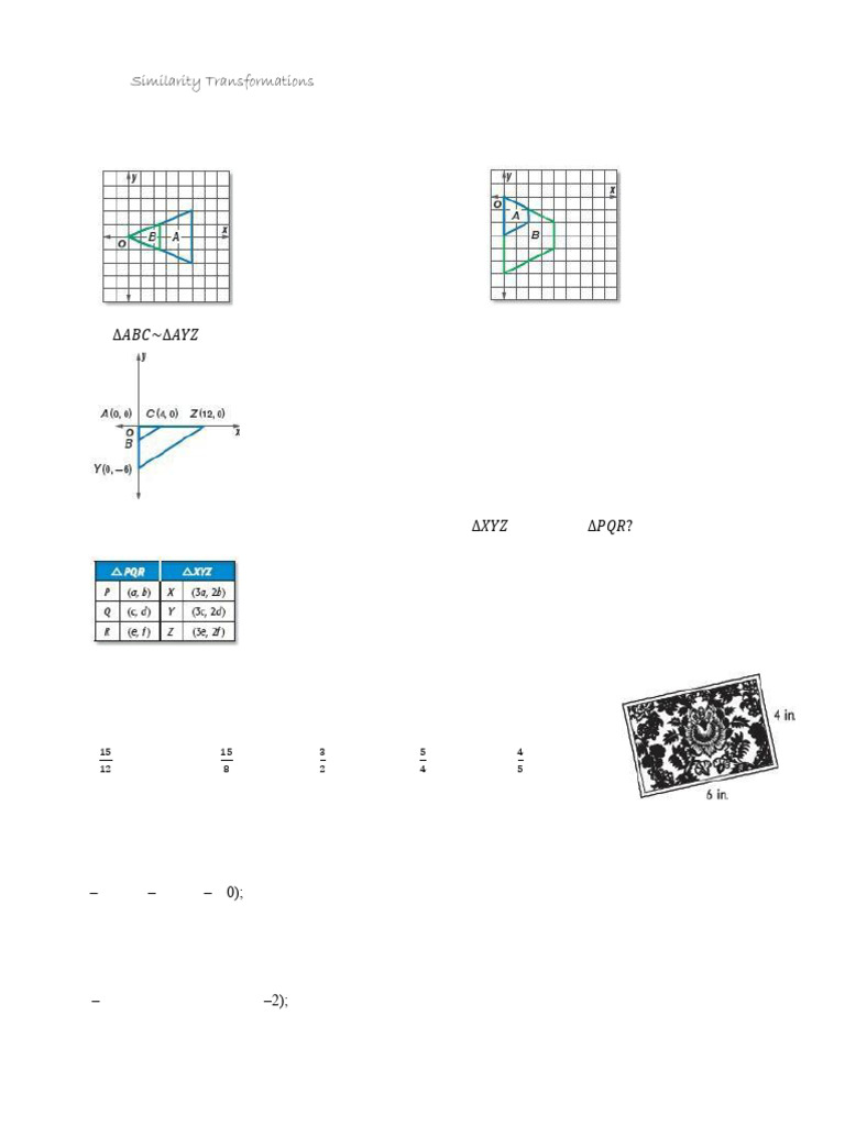 7 6 Practice | PDF | Cartesian Coordinate System | Elementary Geometry