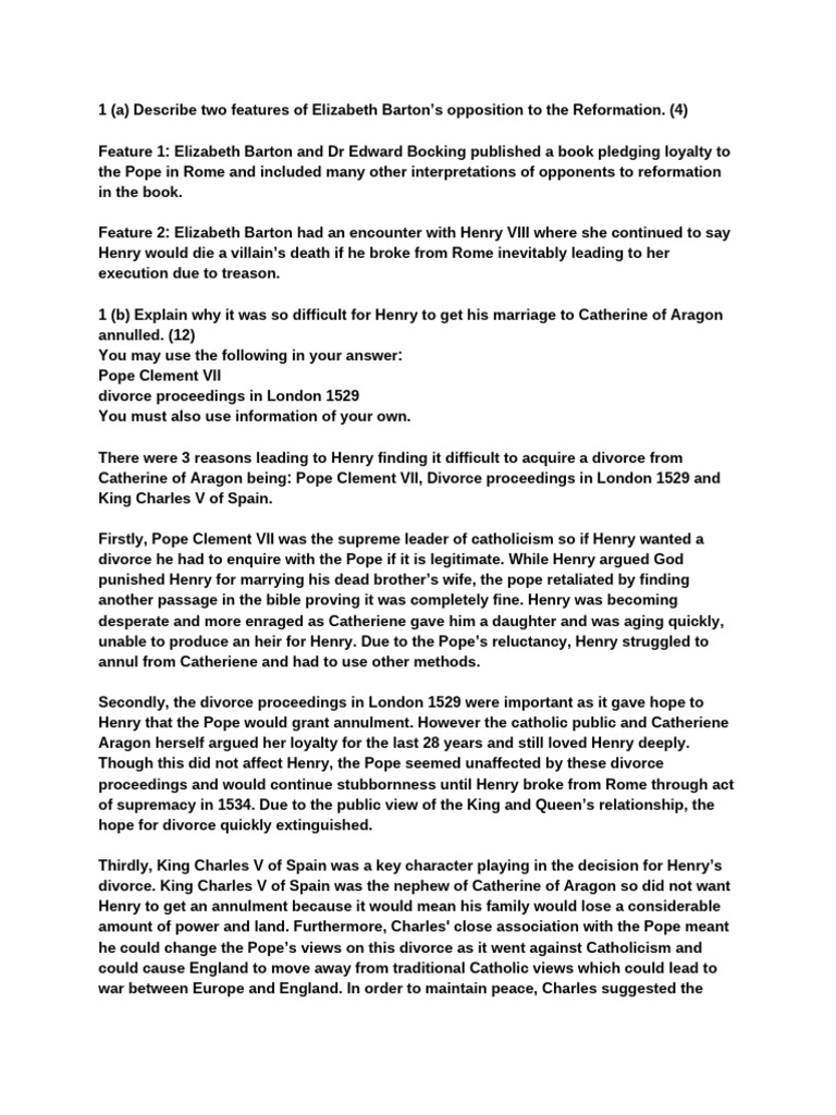 20th January History Exam | PDF