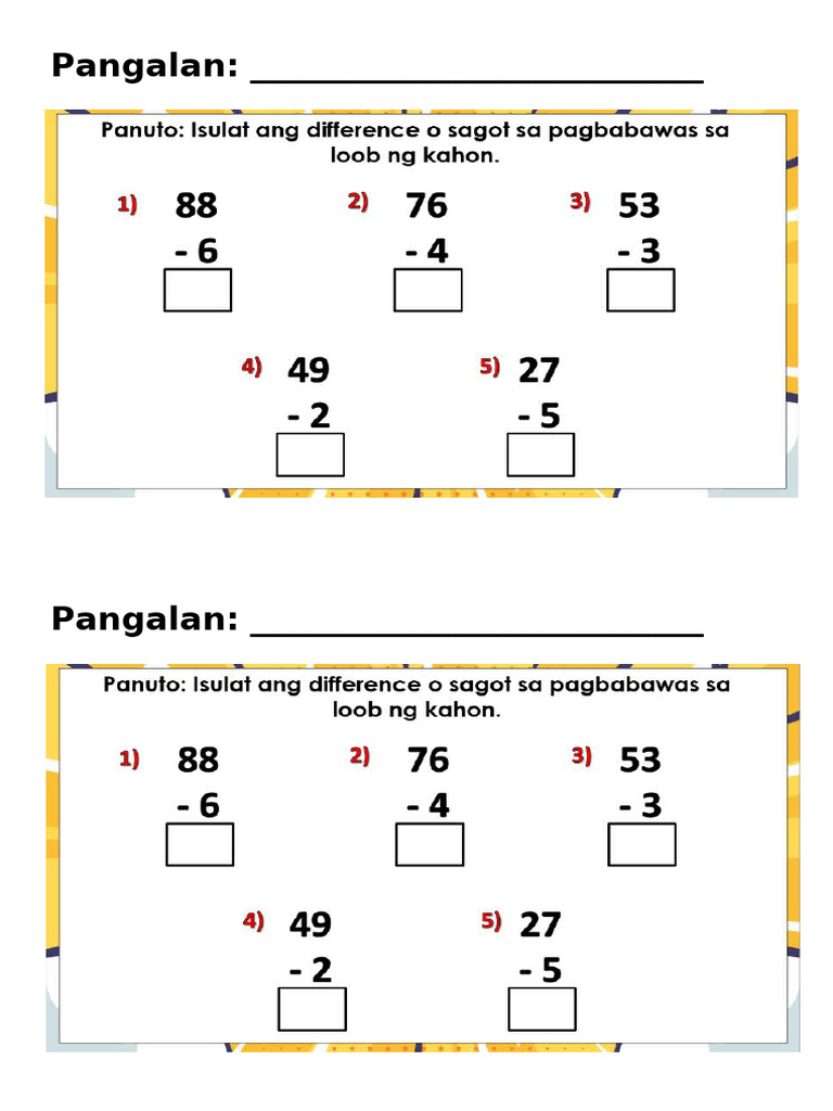 Pangalan | PDF