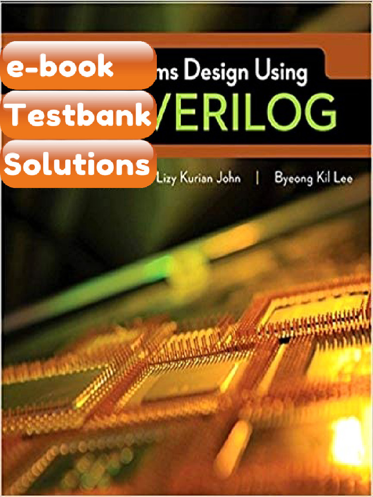 Testbank Digital Systems Design Using Verilog 1st Edition by Charles ...