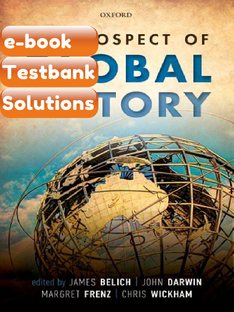 Testbank the Prospect of Global History Belich | PDF | Subscription ...