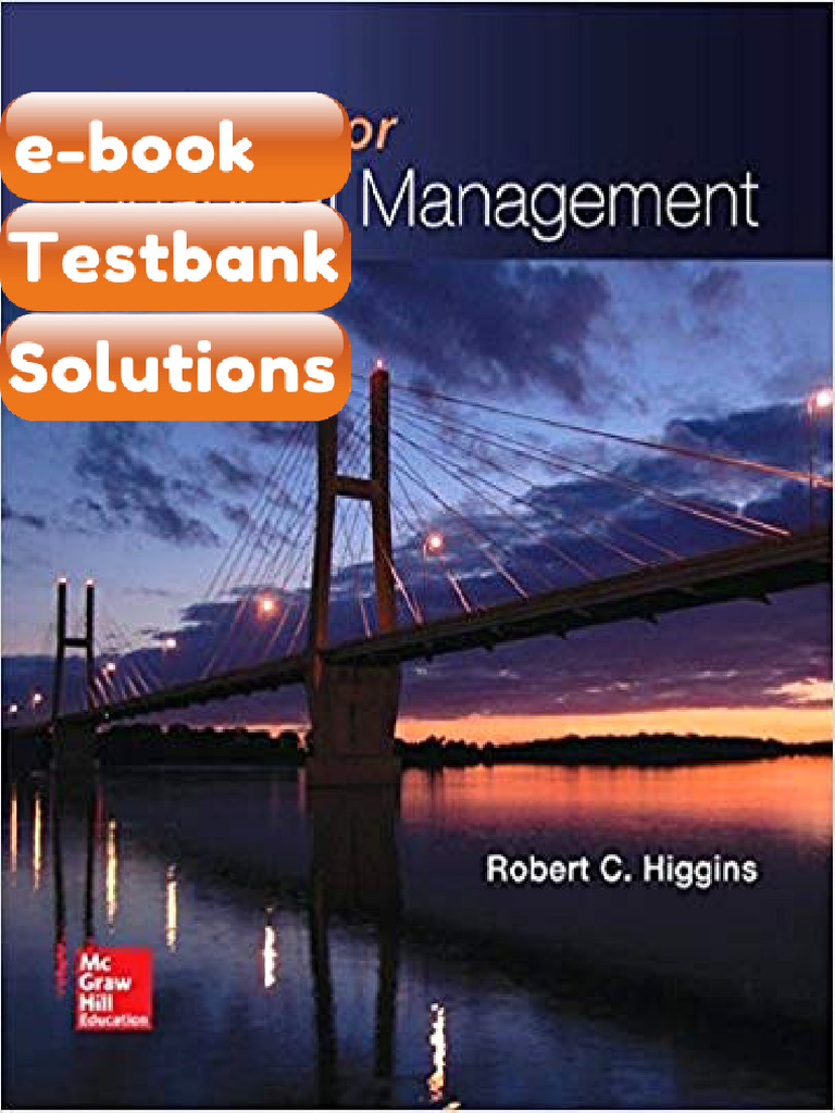Testbank Analysis For Financial Management 11th Edition by Robert C ...
