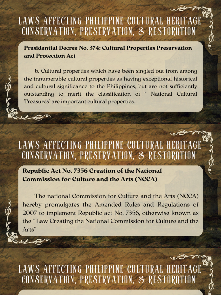 Conservation, Preservation, & Restoration | PDF
