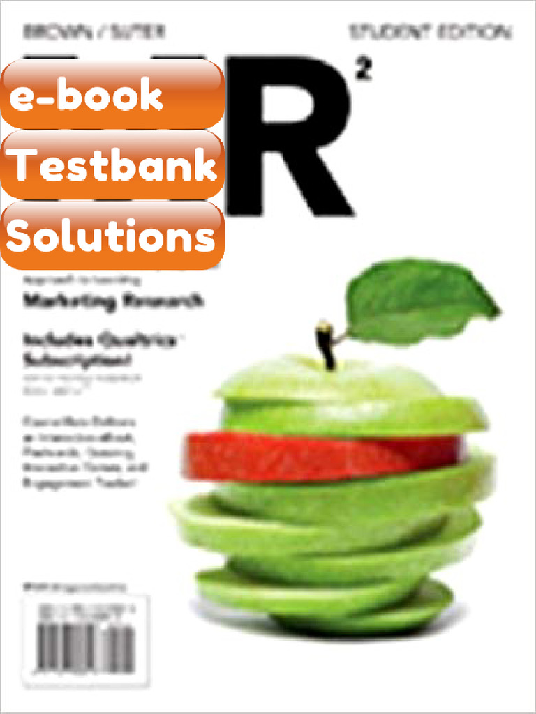 Testbank MR2 2nd Edition by Tom J Brown Download | PDF | Student's T ...