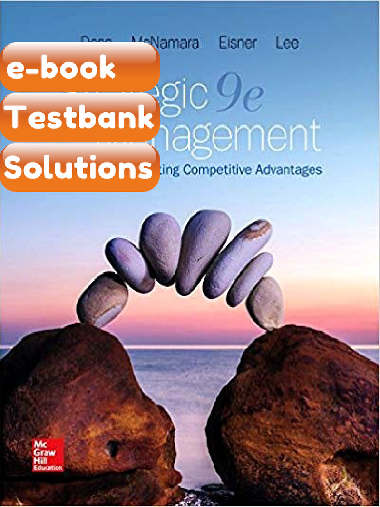 Testbank Strategic Management Creating Competitive Advantages 9th ...